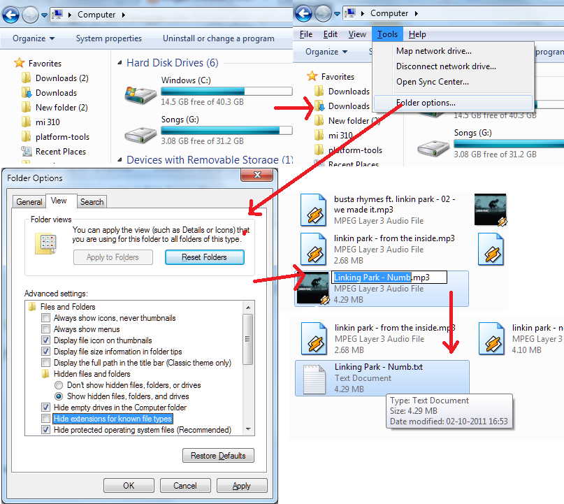 How to hide any file on Android/Computer