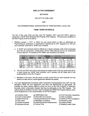 Side Letter Agreement Template ~ Resume Letter