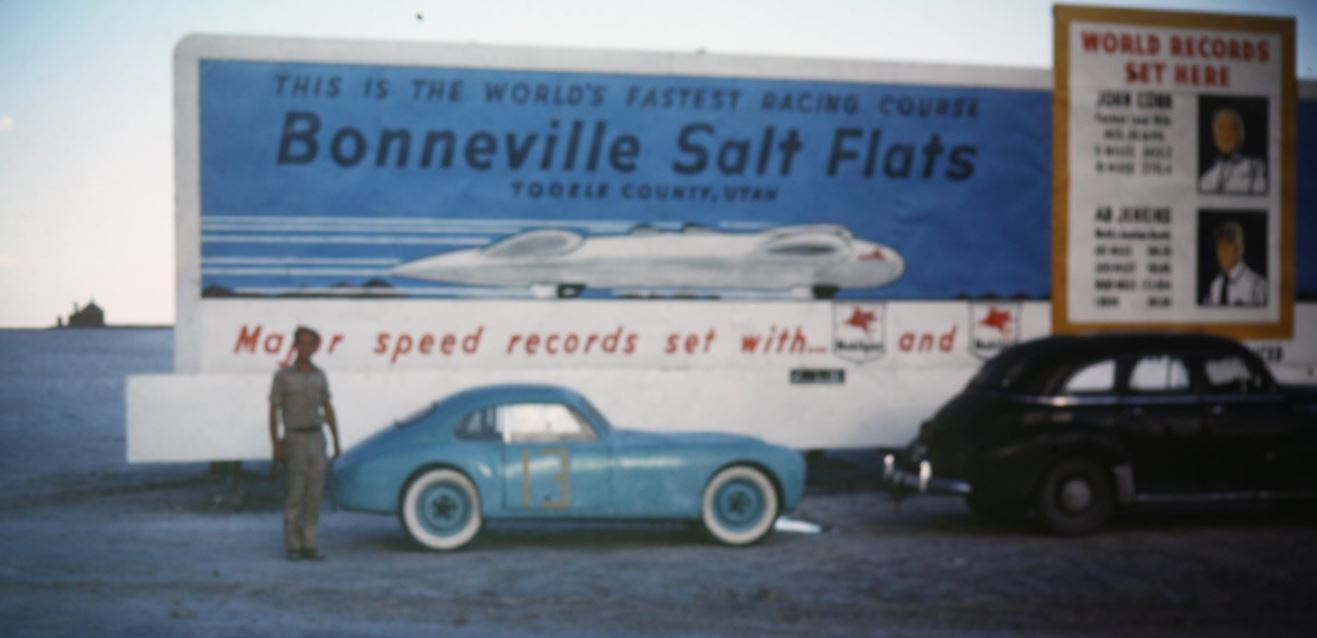Just A Car Guy: the Bonneville sign changed over the years, from great ...