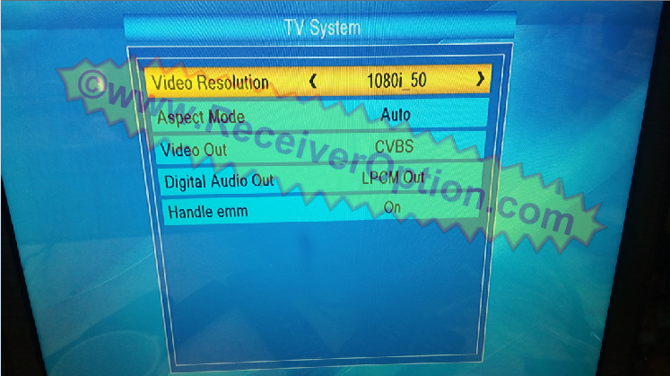 SUPERMAX SM 2350 POWER TECH HD RECEIVER BISS KEY OPTION - How To Enter ...