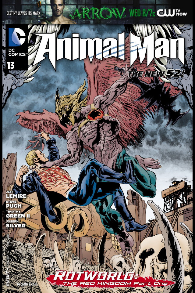 The New 52 Flash: Animal Man #13