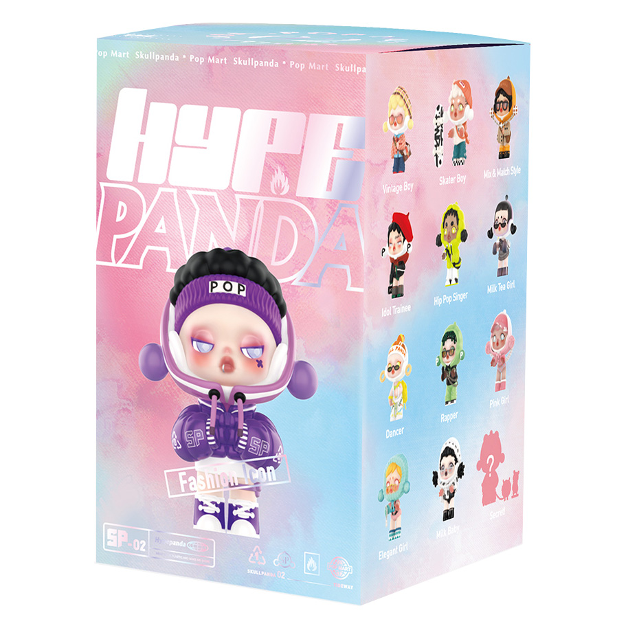 Pop Mart Rapper Skullpanda Hypepanda Series Figure | The Toy Pool