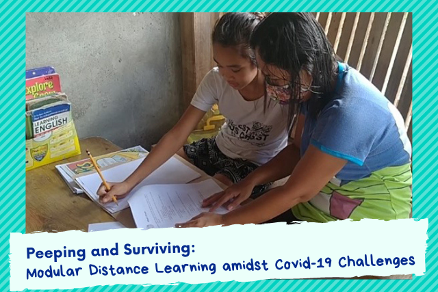 Peeping and Surviving: Modular Distance Learning amidst Covid-19 ...