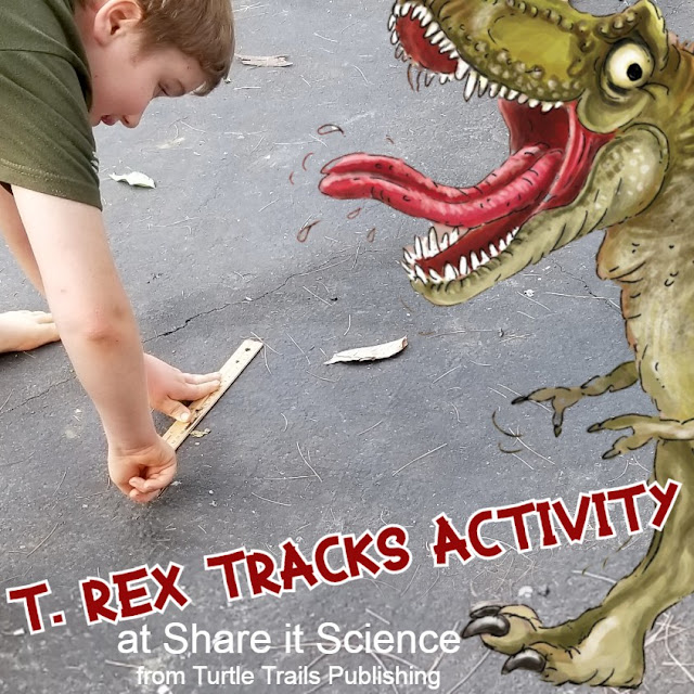 Share it! Science : T. Rex Tracks: A Math and Science Activity with ...