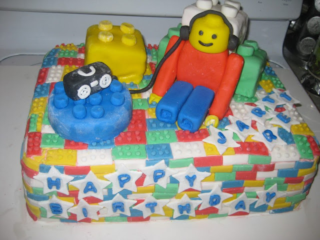 Darcy Cakes: Train Cake and Lego Cake