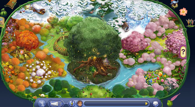 Sunrise's Blog: Pixie hollow: Exploring Pixie Hollow #3 the Map!!