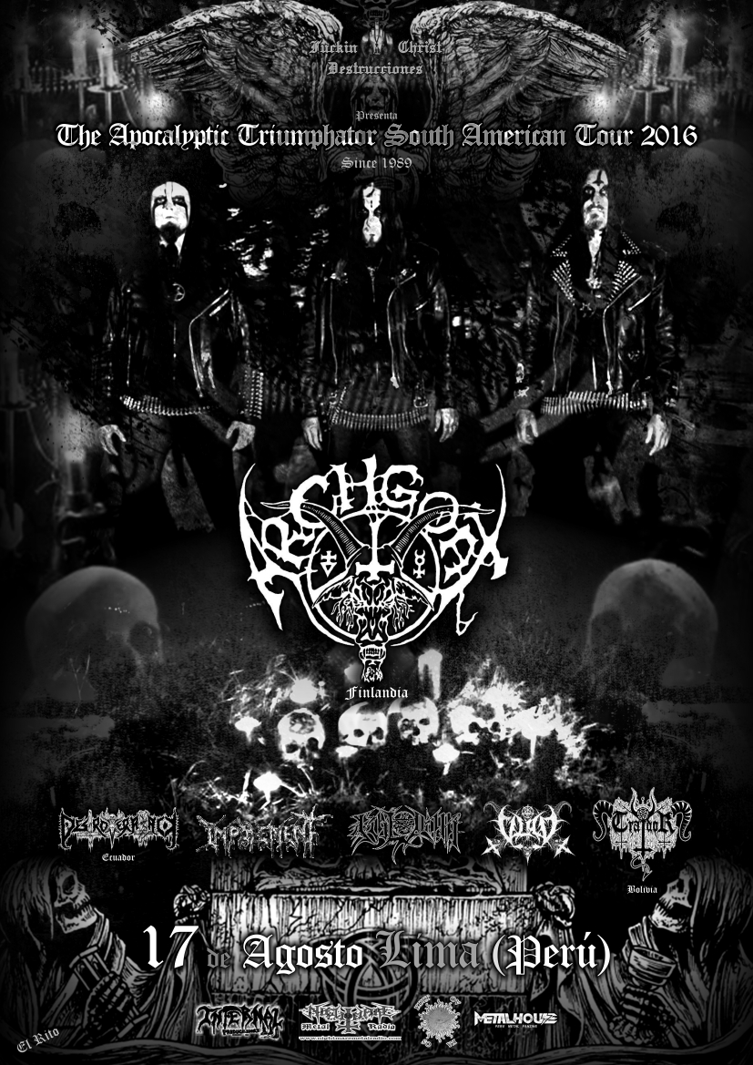 "METALHOUSE": ARCHGOAT en Lima-Perú