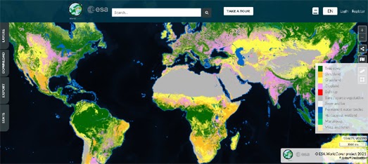 Maps Mania: The New Global Land Cover Map