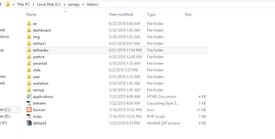 Mengenal Localhost dan Htdocs Pada Xampp - Awonapa - Website dan Blogging