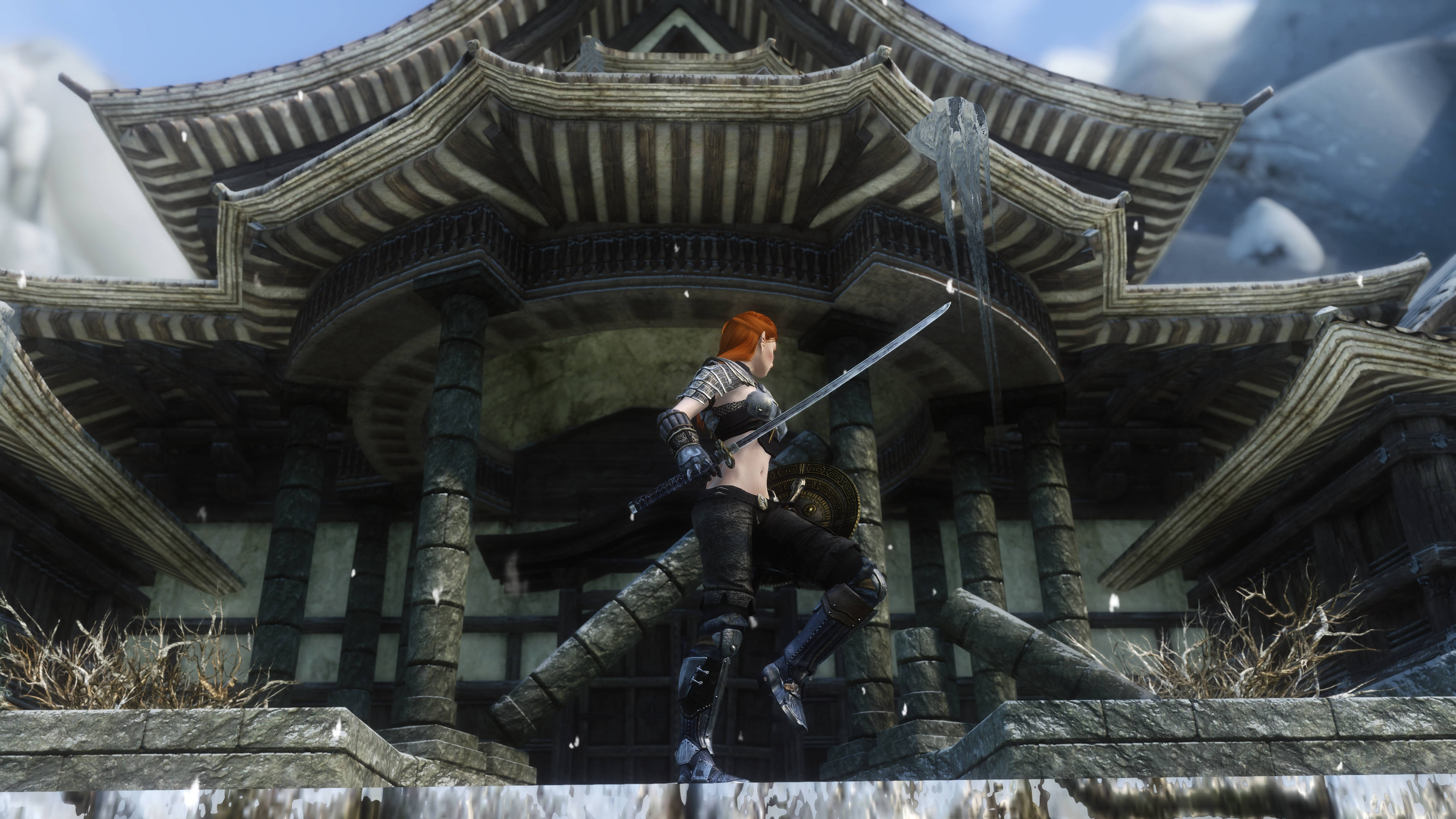 Female Blades Light Armor UUNP (Lorelei) 4K