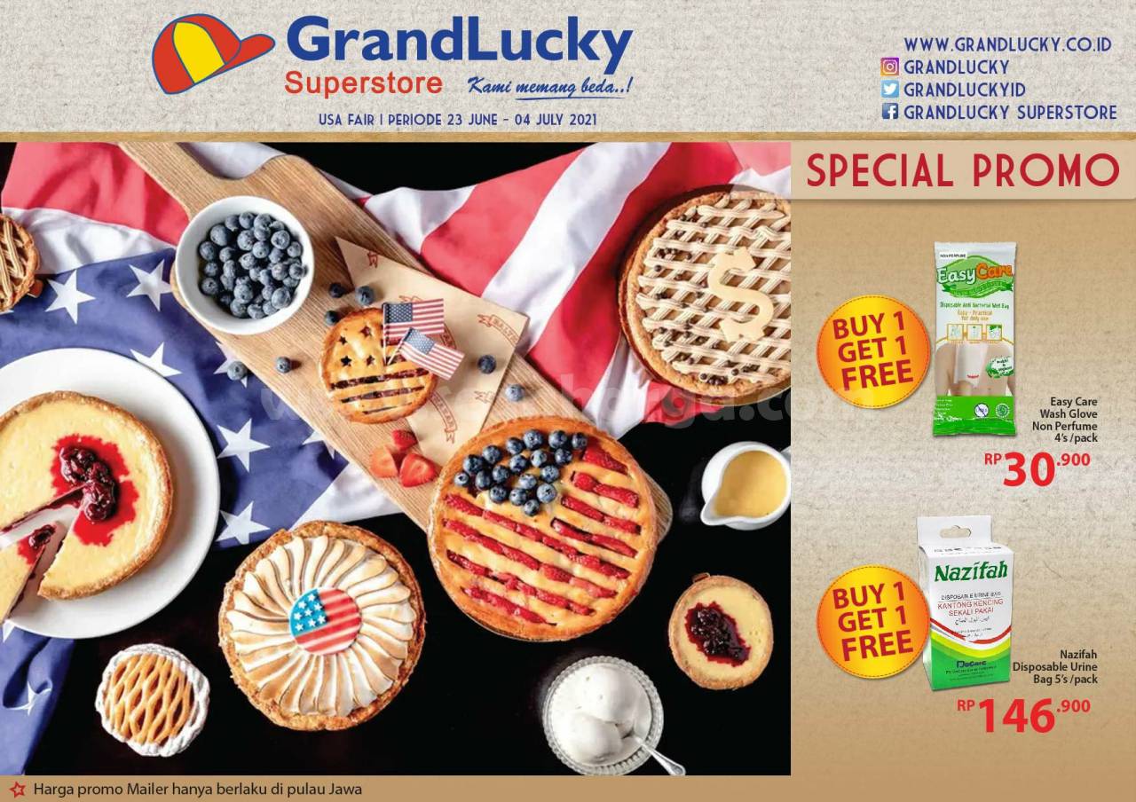Katalog Promo Grand Lucky Superstore 23 Juni - 4 Juli 2021 | scanharga