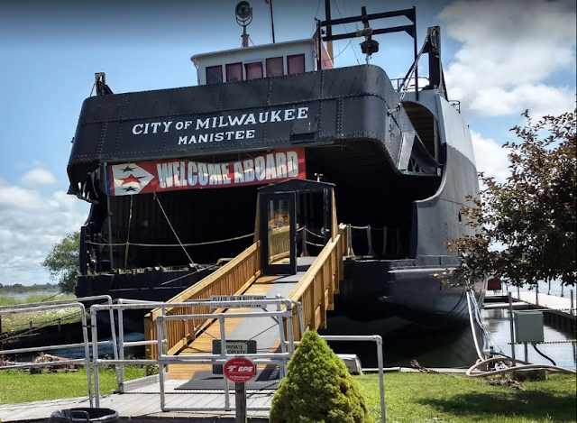 Towns and Nature: Manistee, MI: S.S. City of Milwaukee Ferry Museum
