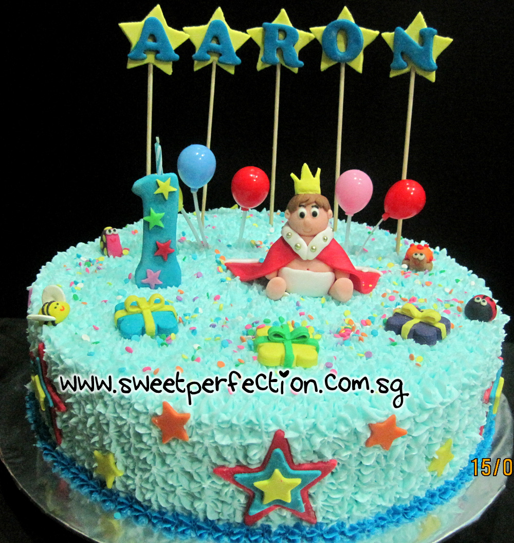 Sweet Perfection Cakes Gallery: Code Prince 03 - Happy Birthday Aaron