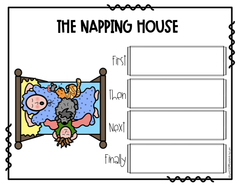 THE NAPPING HOUSE BOOK UNIT NEWEST VERSION ~ Book Units by Lynn