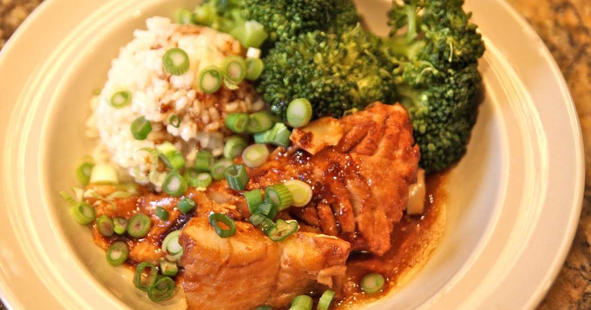 Asian Cod with Stcky Rice and Broccoli
