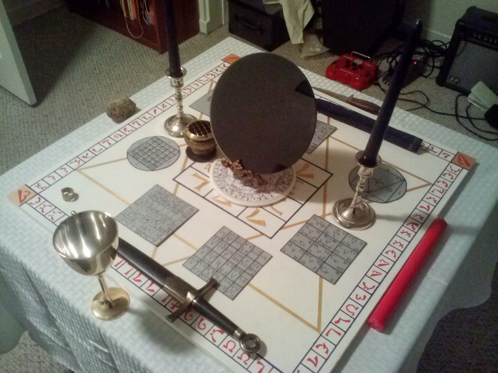 Faith From Causation: Construction of Enochian Tools