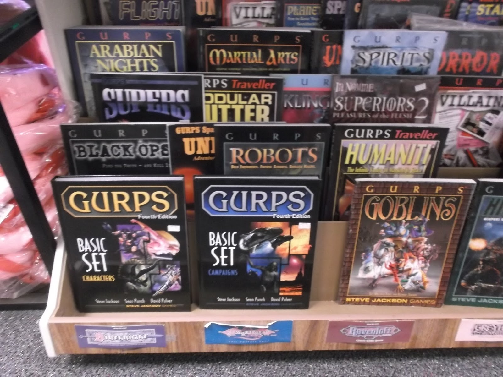 The Castle's Ramparts: RPG of the Week GURPS