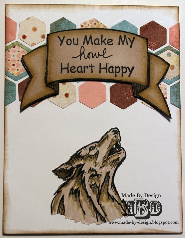 Texana Designs: Wolf Valentines Cards (2 styles)