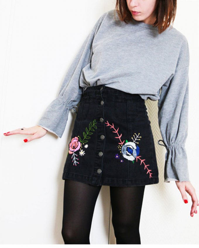 12 ideas to customize a skirt