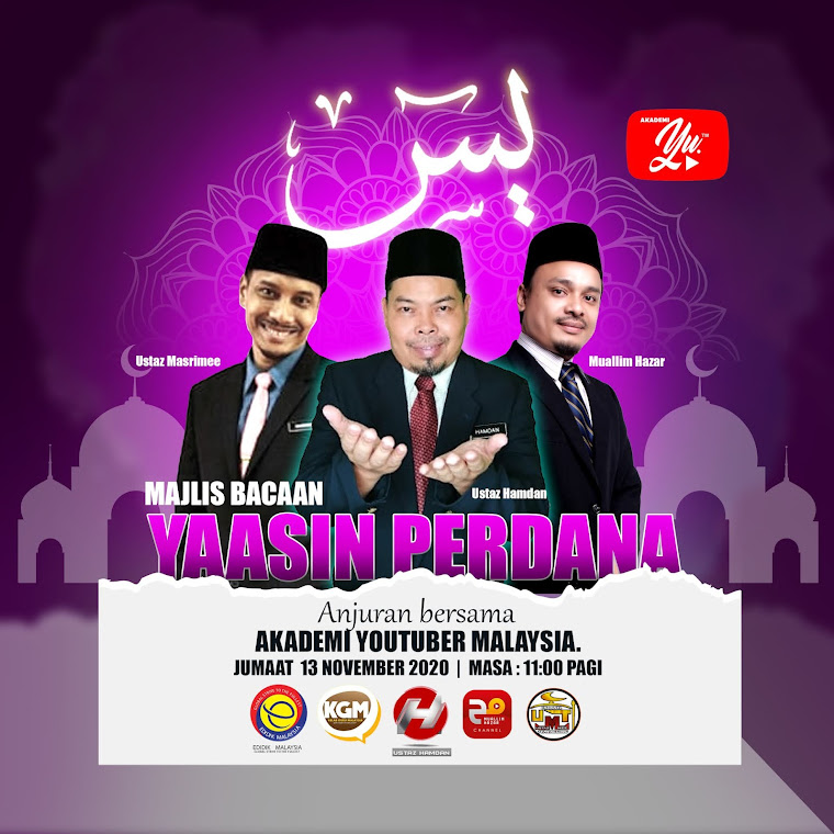 🔴 [LIVE] Majlis Bacaan Yaasin Perdana Akademi Youtuber Malaysia - Akademi Youtuber