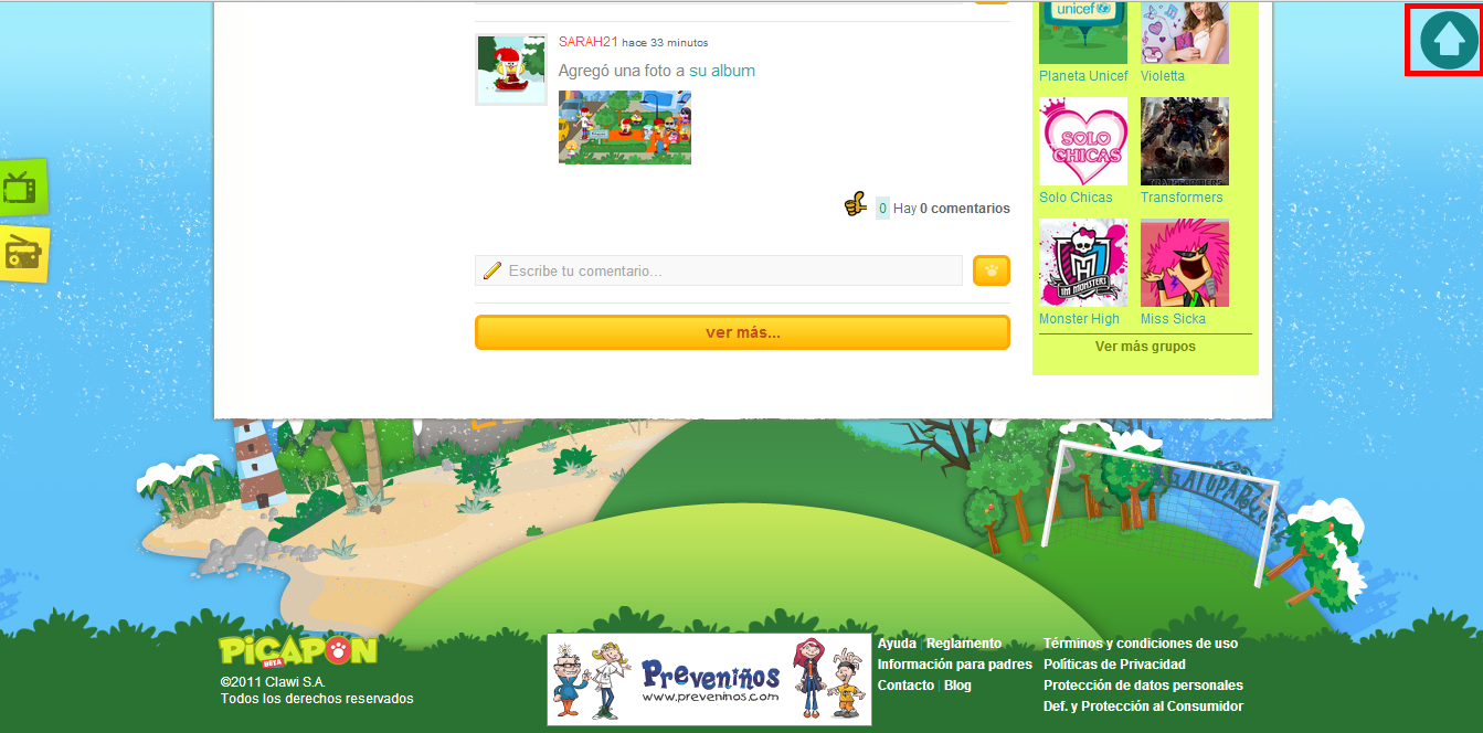 Novedades Mundo Gaturro: ¡Nueva flecha para subir en Picapon!