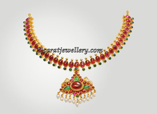 Beautiful Ruby's Temple Jewellery - Jewellery Designs