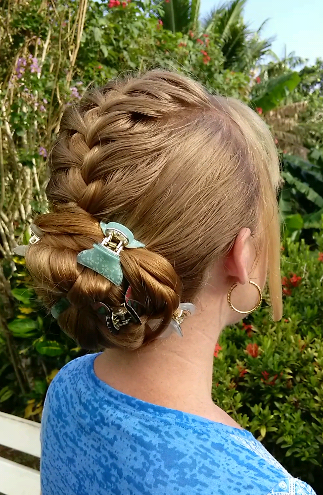 Braids & Hairstyles for Super Long Hair: Easy French braid mohawk style