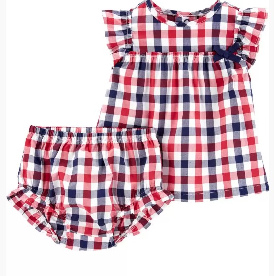 Mudas de ropa para niñas Carter's.
