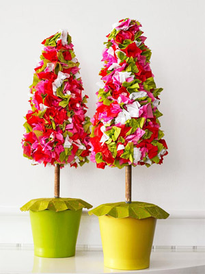 craft using tissue paper ~ easy make origami instructions for kids