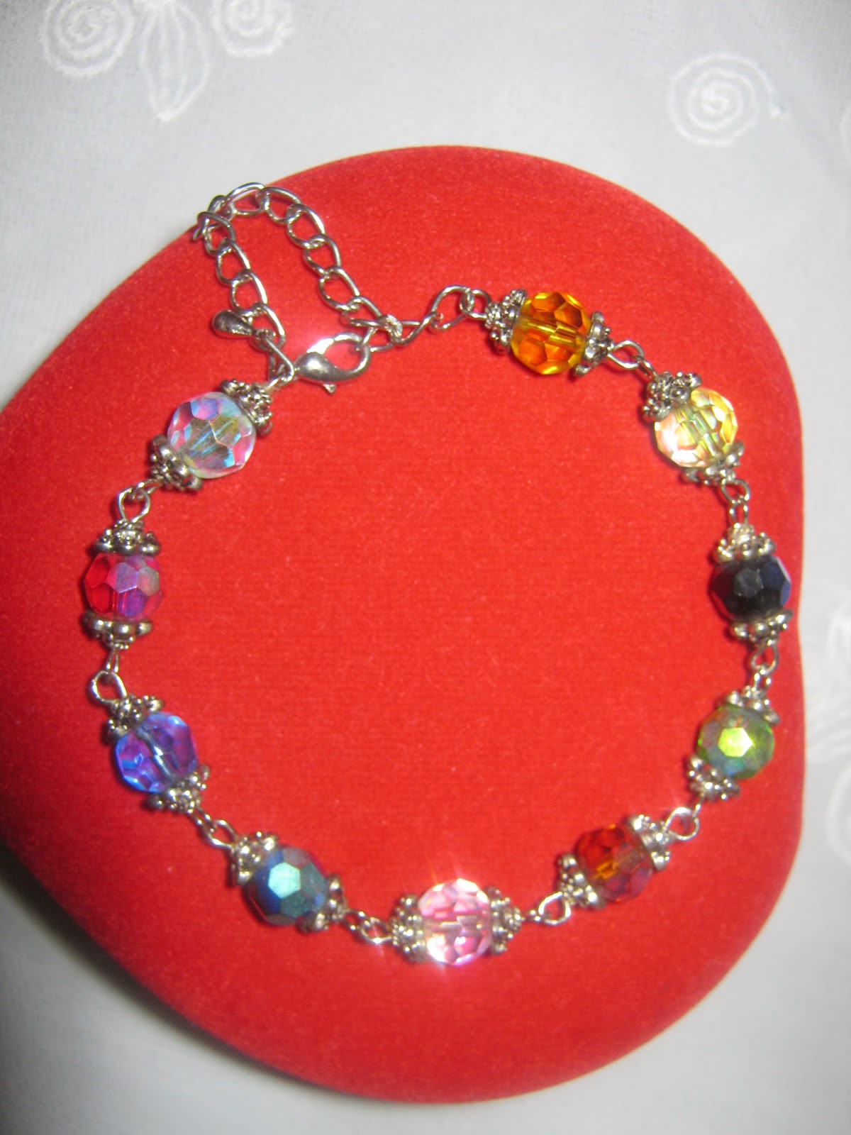 NAFIRA ACCESSORIES: GELANG RANTAI BATU KRISTAL ( Code NAG-08)