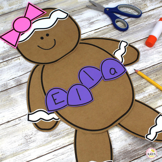 Christmas Name Crafts and Writing Activities | Mrs. Black's Bees