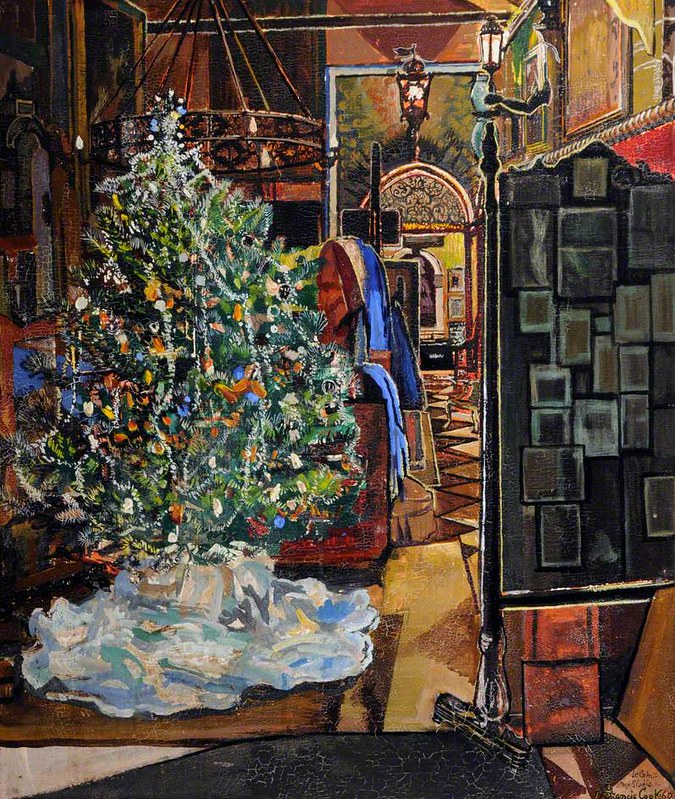 Ars longa: Francis Ferdinand Maurice Cook - My Studio with Christmas Tree