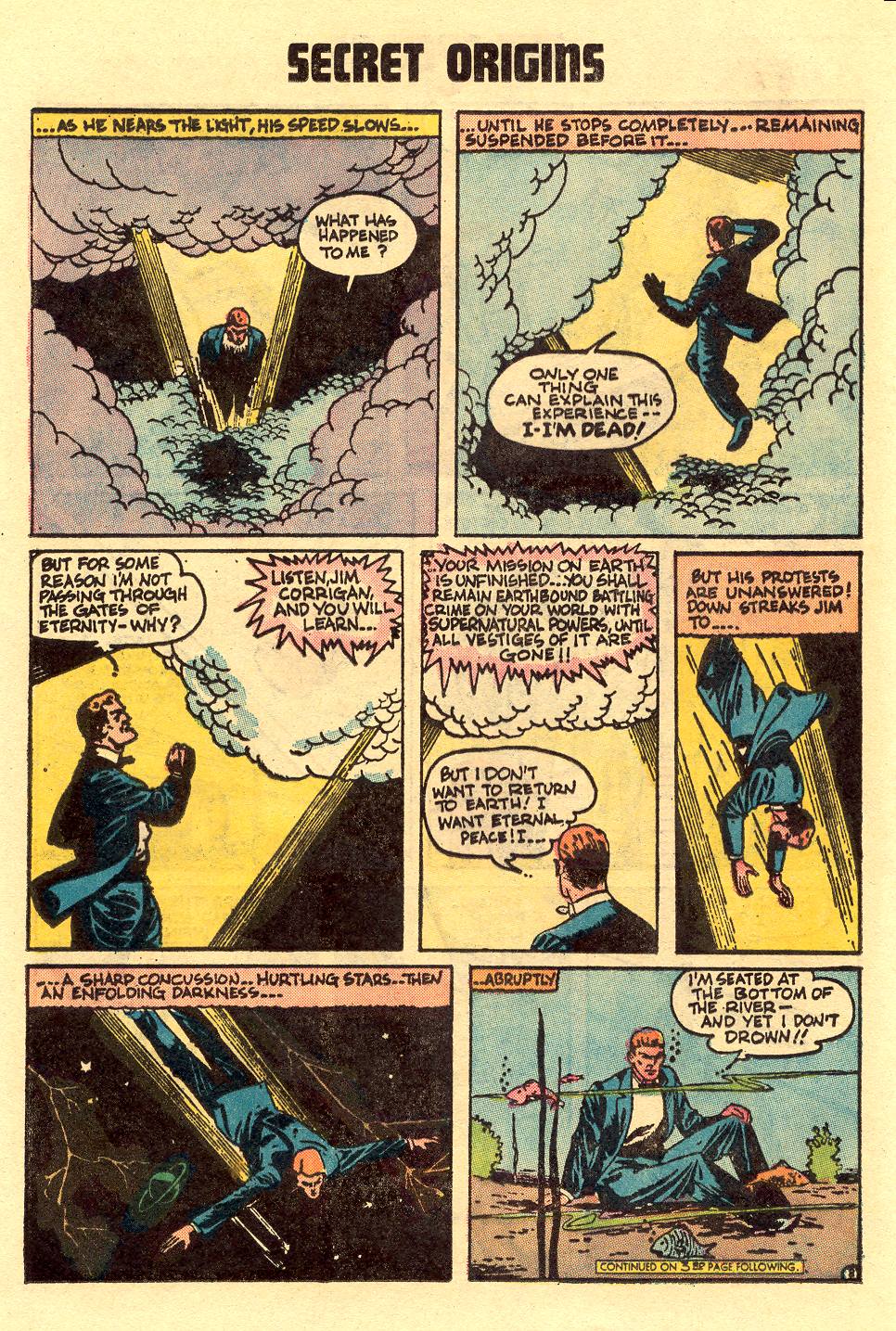 The Dork Review: Secret Origin: Spectre