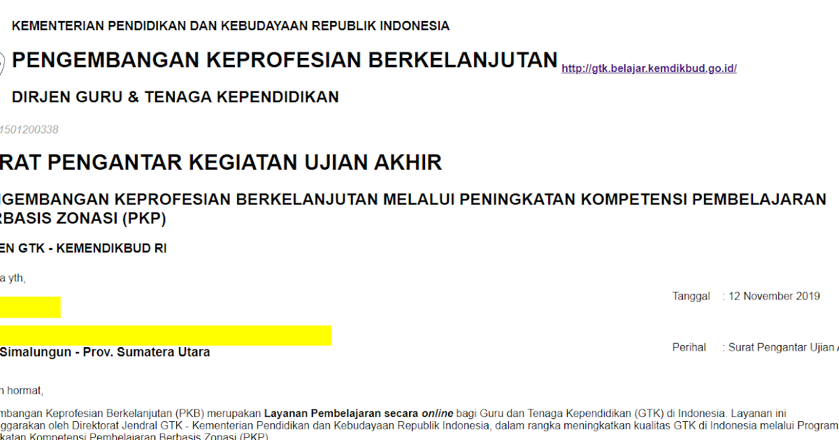 Formulir pendaftaran pkp - daxlost