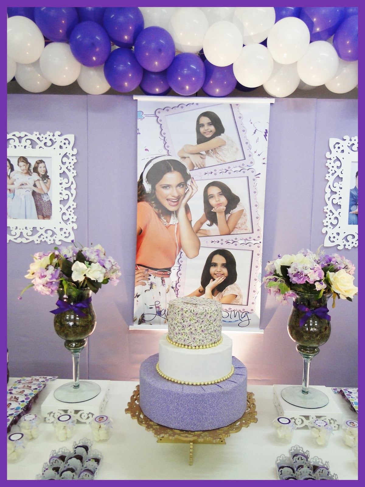 Festejar Ateliê de Festas e Lembrancinhas: Violetta para Laura Dewing