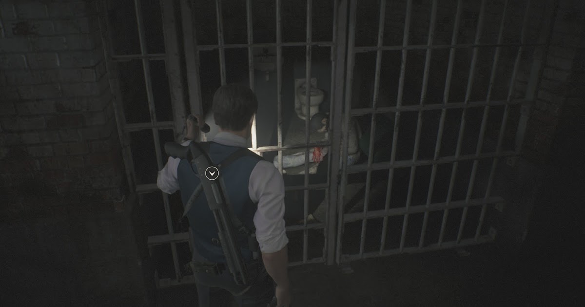 The Video Games Restroom Project: Resident Evil 2 Remake - RPD Jail Cells