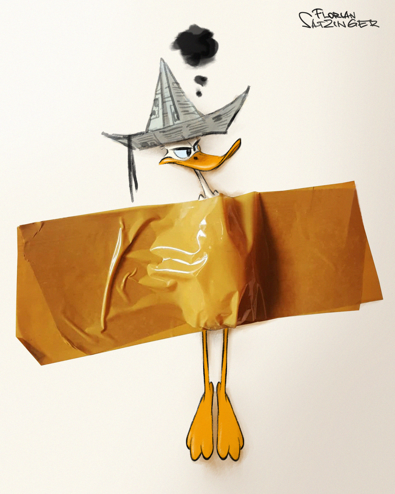 The Paperwalker Journal - by Florian Satzinger: Duct-ed Duck