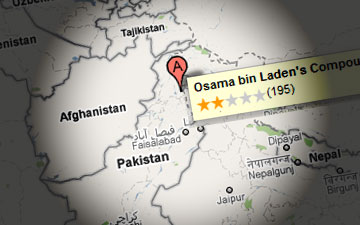 Where Osama Bin Laden Died Google Maps Picture ~ View Pakistan