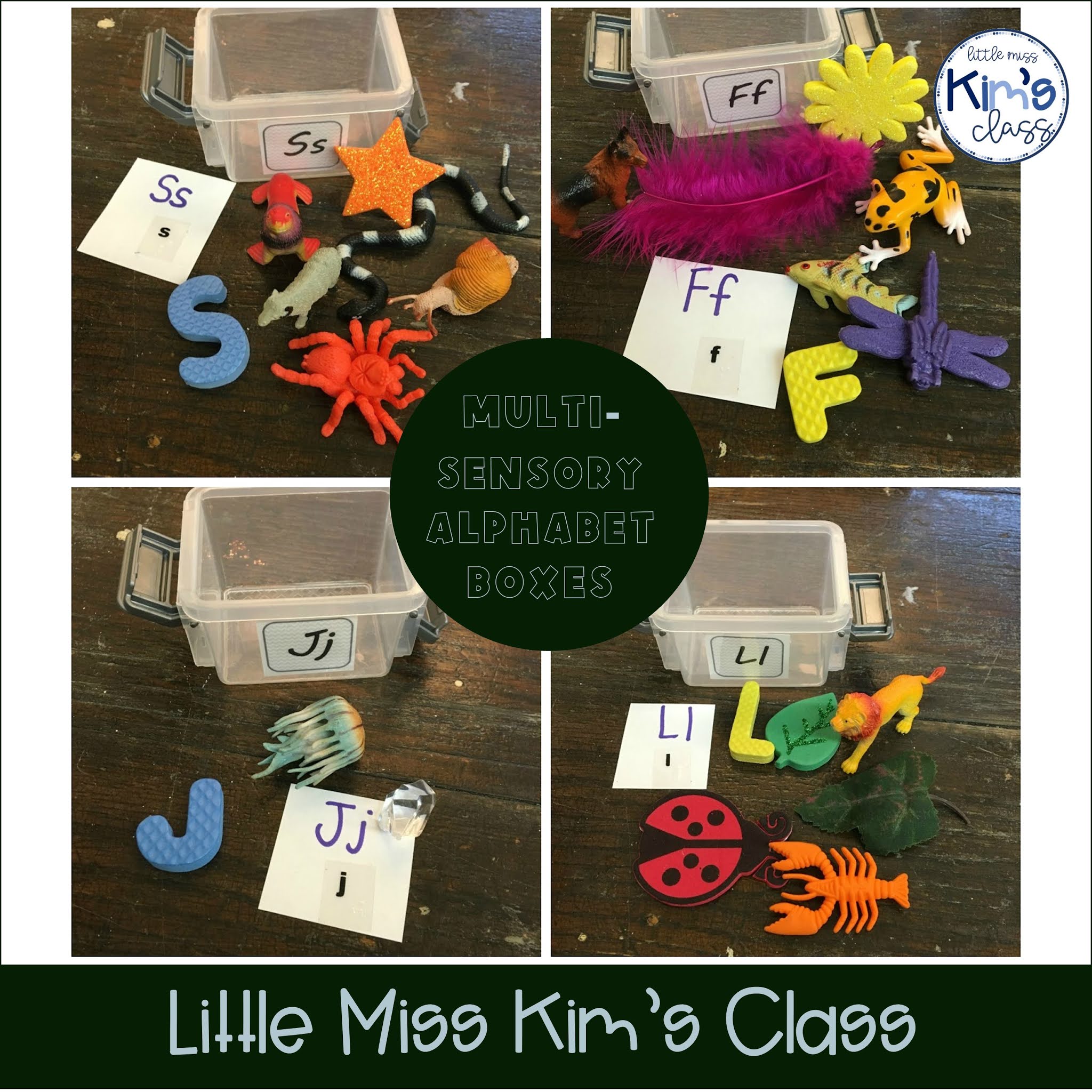 Little Miss Kim's Class: DIY Multisensory Alphabet Boxes for Special ...