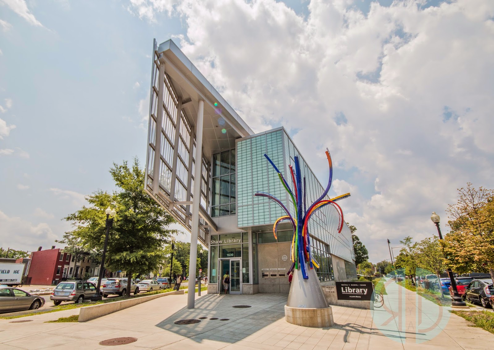 RKeyaB Photography: MODern Buildings in DC - Shaw Library