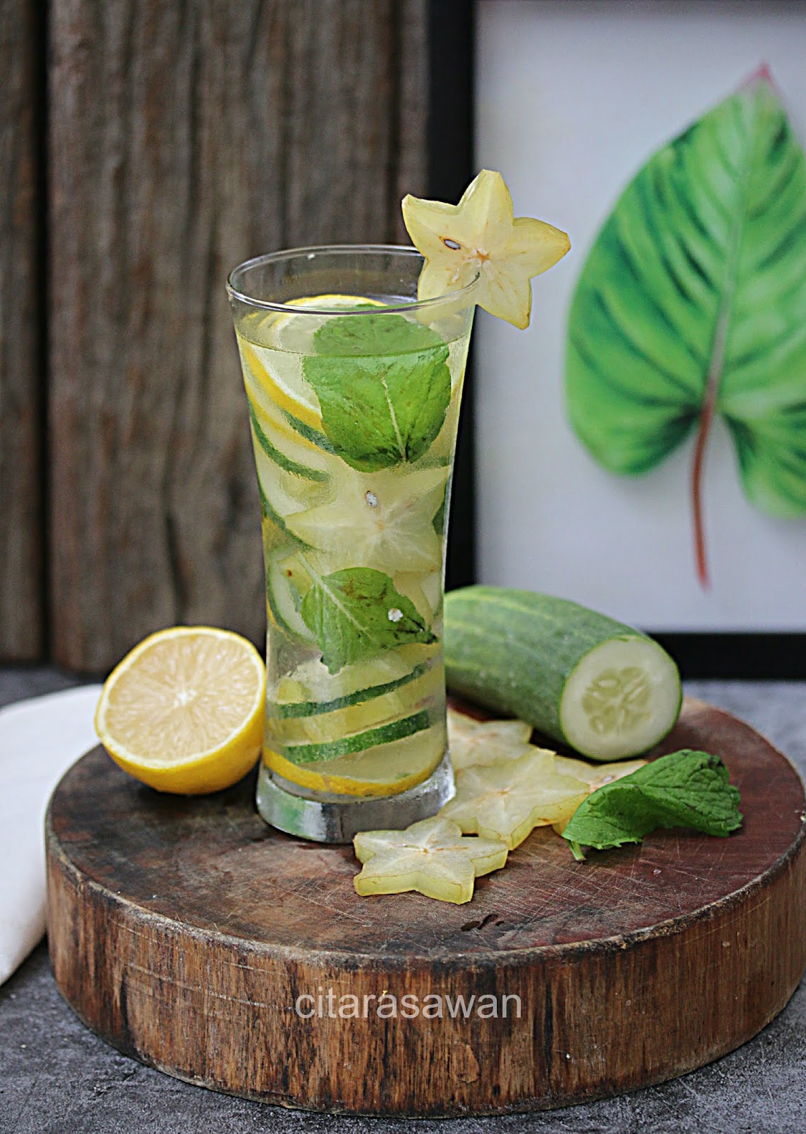 Minuman Detox Lemon ~ Resepi Terbaik