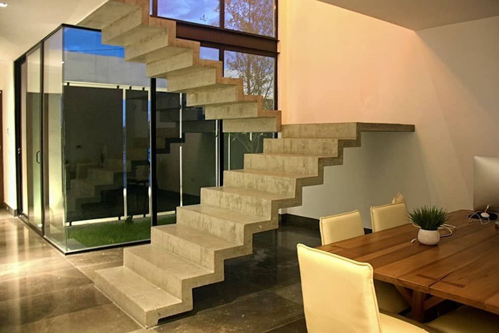 Pinterestita Creadora: Bellas gradas hechas con concreto