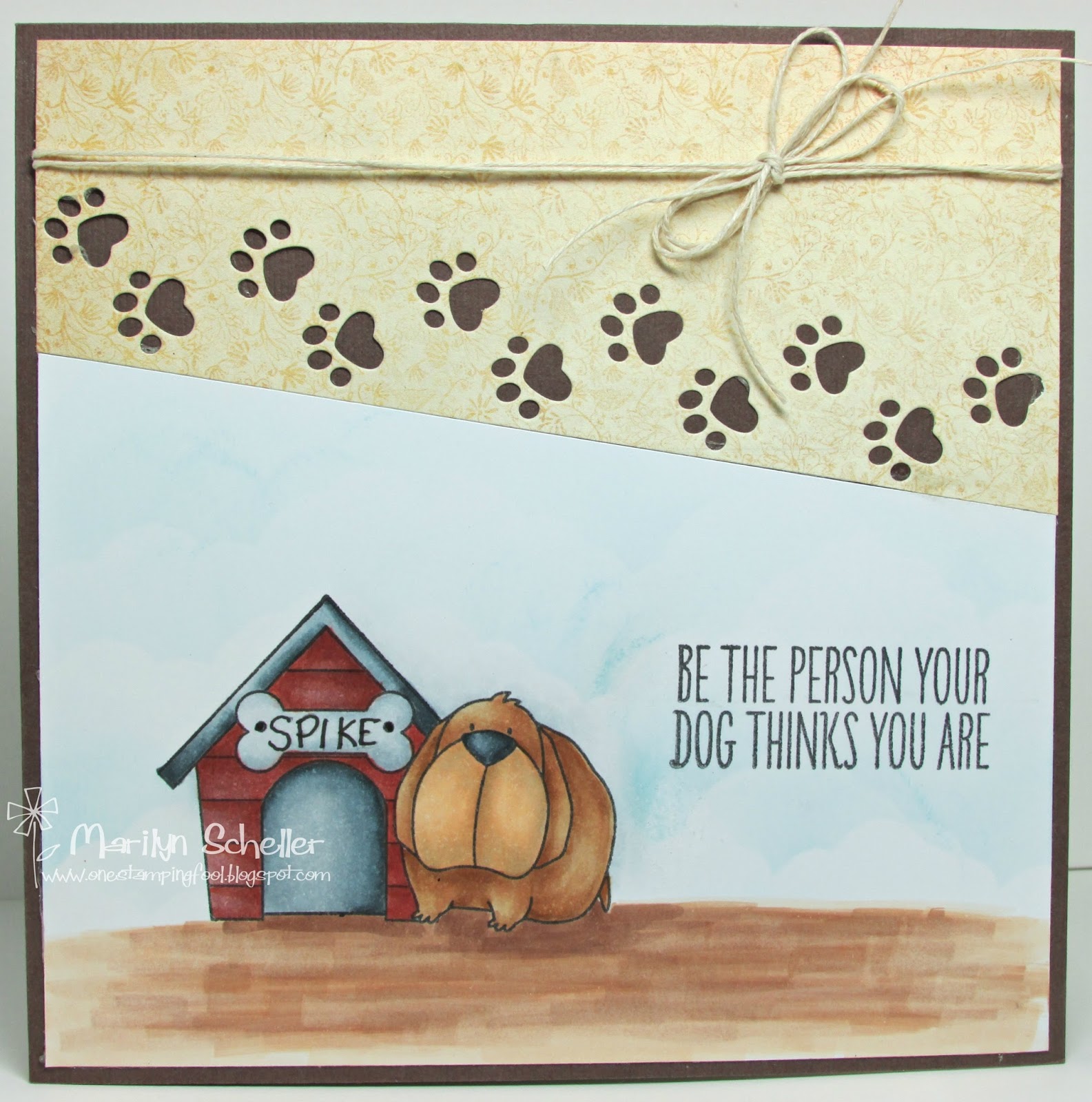 One Stamping Fool: You Make My Tail Wag