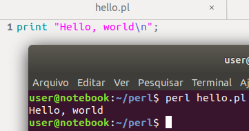 How to Program in Perl - Hello, world! - Progressive Perl