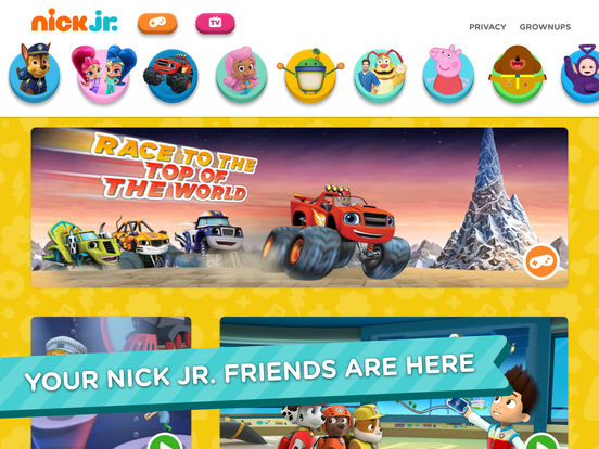 NickALive!: Nickelodeon UK To Launch Nick Jr. App During Summer 2017