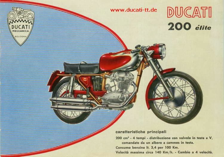 Fast is fast...: Ducati 200 elite and TS Americano.