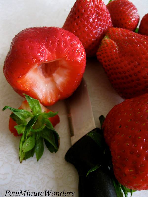 Chocolate Stuffed Strawberries In 5 Minutes For Kids Or Adult Snack ...