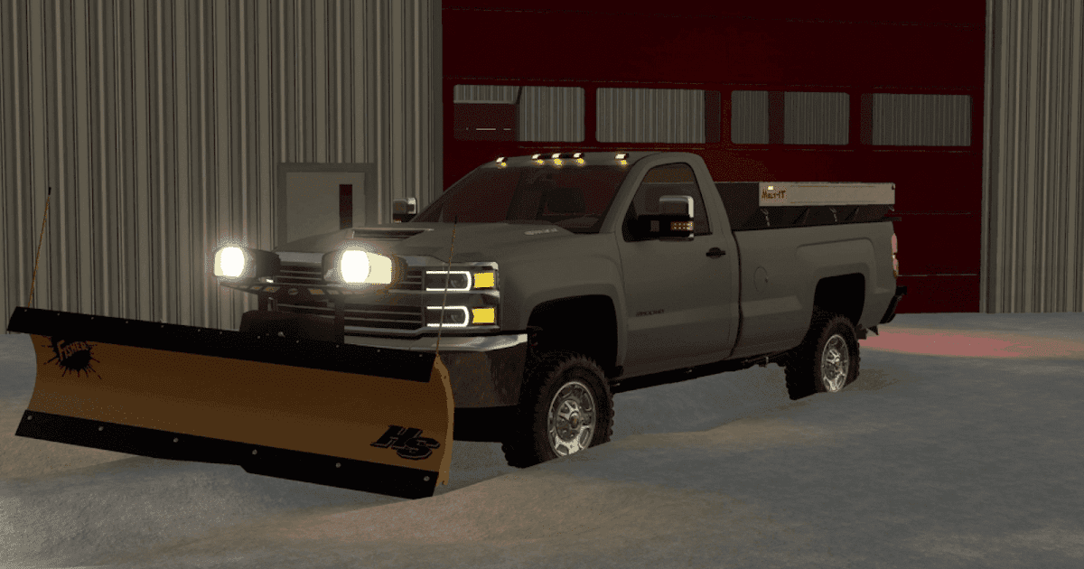 FS19 Chevrolet Silverado 2017 WT v.1.0 - FS 19 & 22 USA Mods Collection