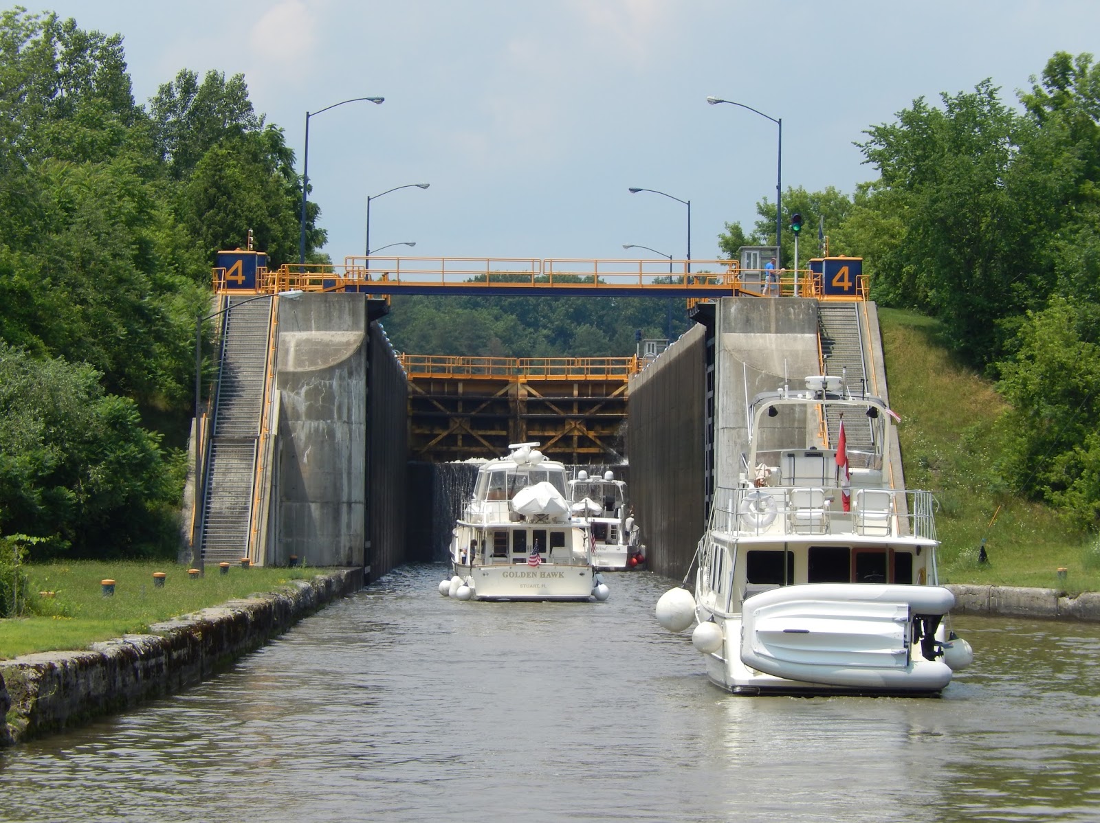 Somewhere on the Down East Loop: The Waterford Flight Locks