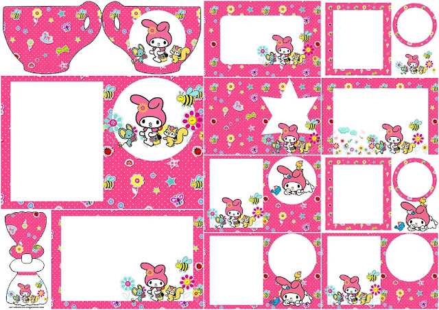 My Melody Birthday Party: Free Printable Invitations. - Oh My Fiesta ...